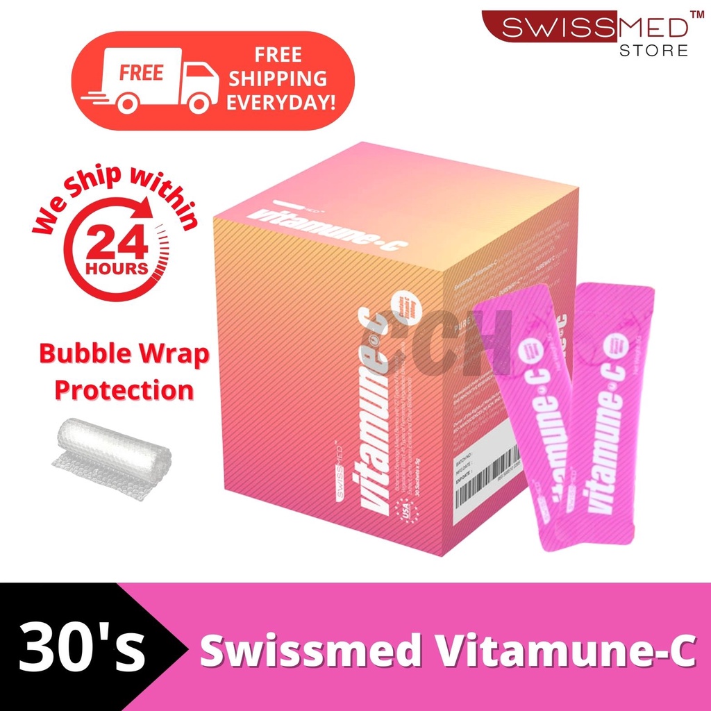 Swissmed Vitamune-C 1000mg -30 Sachets | Shopee Malaysia