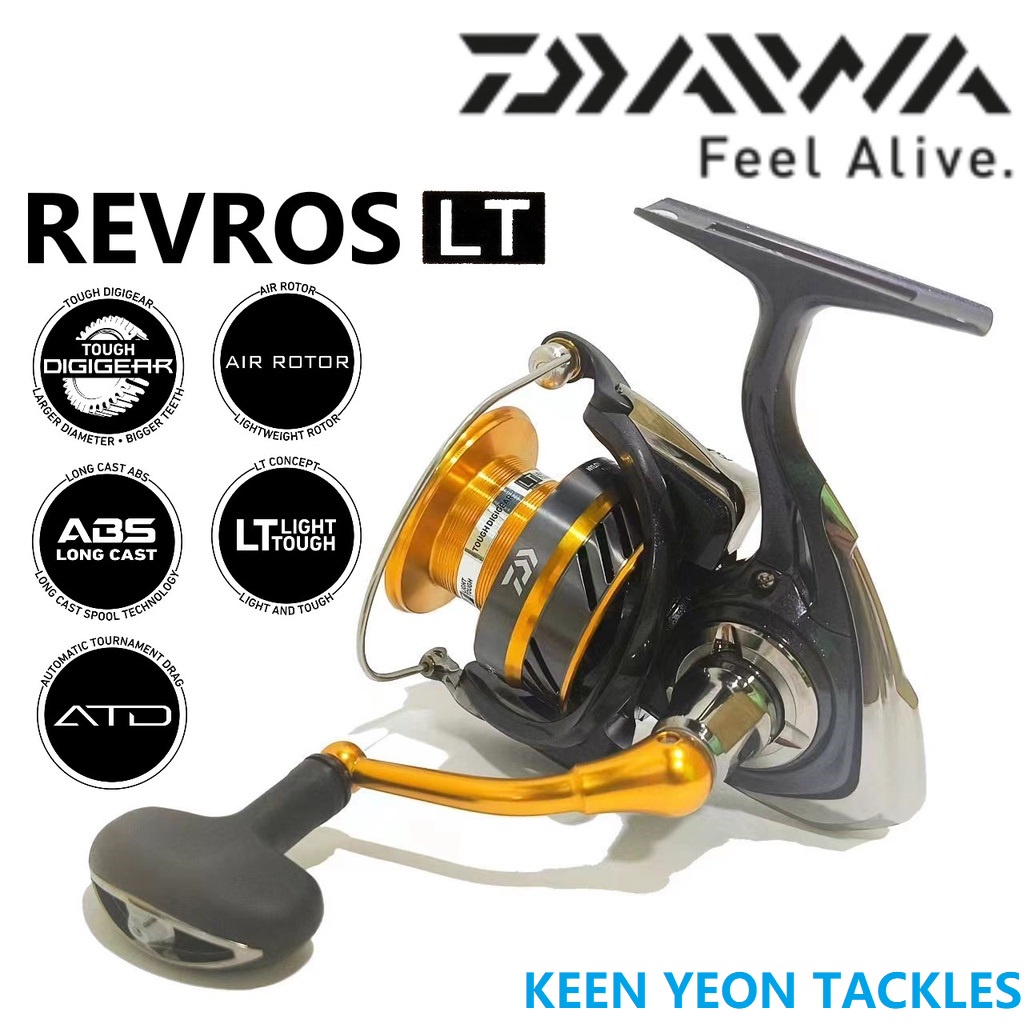 2023' & 2019' DAIWA REVROS LT SPINNING REEL | Shopee Malaysia