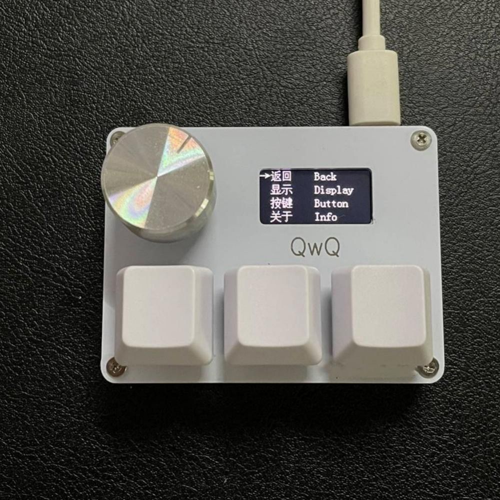 Sayobot O3C OSU Keypad Macro Mechanical Keyboard IPS Color Screen Knob ...
