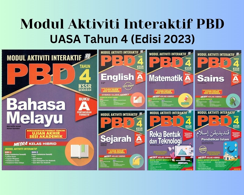 Sasbadi - Modul Aktiviti Interaktif PBD UASA Tahun 4 (Edisi 2023) | Shopee Malaysia