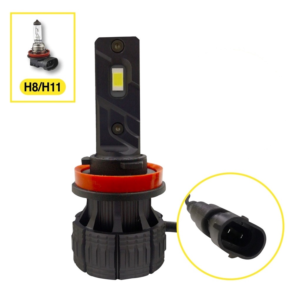 【TOYOTA】Vios 2PCS 4300K/6500K Headlight LED Replacement Car Lorry Van ...