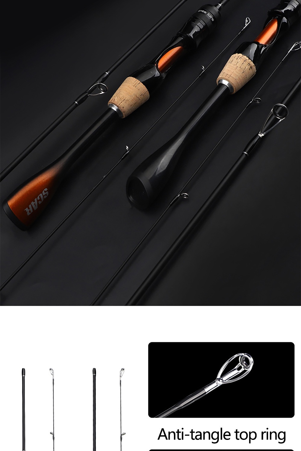 【NYA】1.5M/1.68M/1.8M UL ultra-light Solid Tip Bait Casting/Spinning Fishing Rod fishing wood ...
