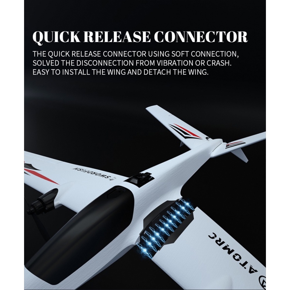 ATOMRC Swordfish V1.1 1200mm Fixed Wing Wingspan FPV Aircraft Airplane ...