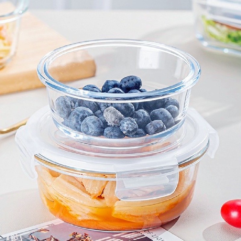 【PLAYFUL】Tupperware Food Container Heat Resistant Glass Microwave ...
