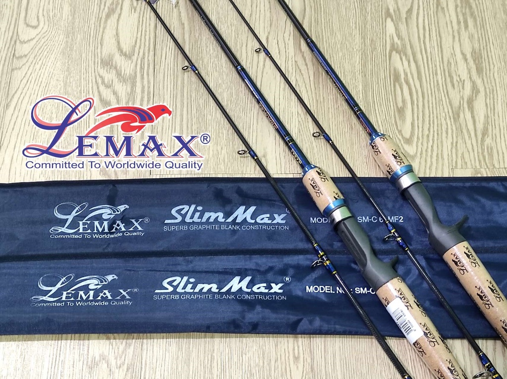 LEMAX SLIM MAX BAITCASTING (BC) FISHING ROD | Shopee Malaysia