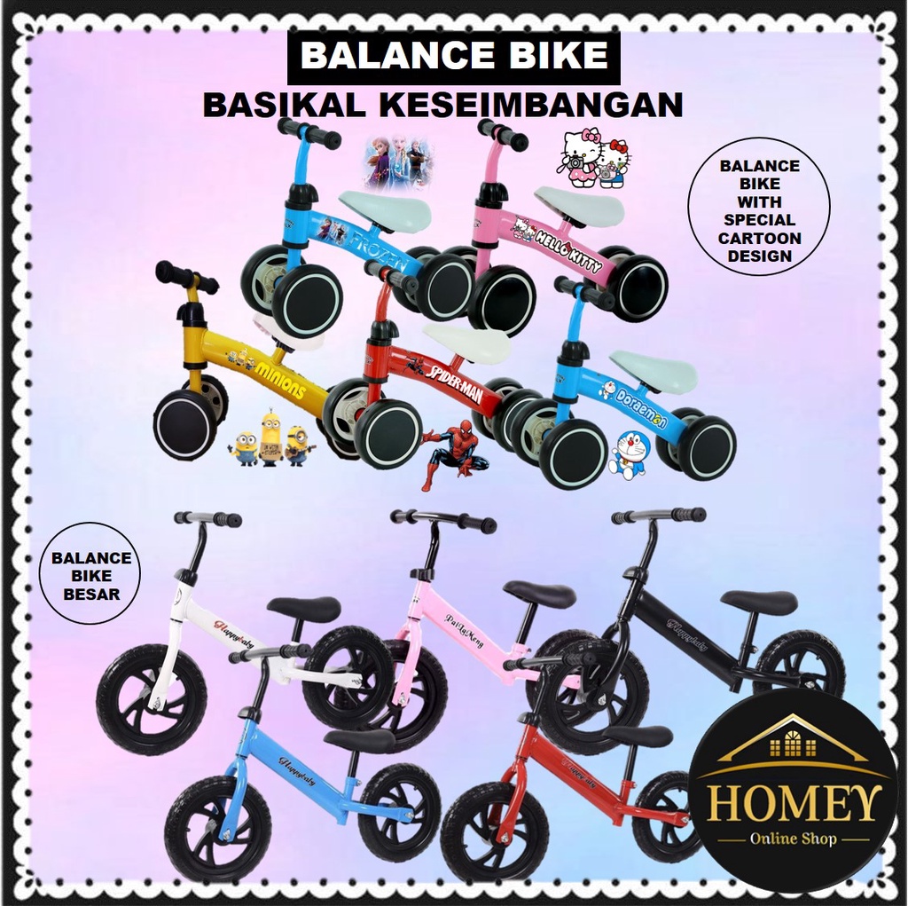 Baby Balance Bike For Big Kids Baby Walker Basikal Seimbang Balance ...