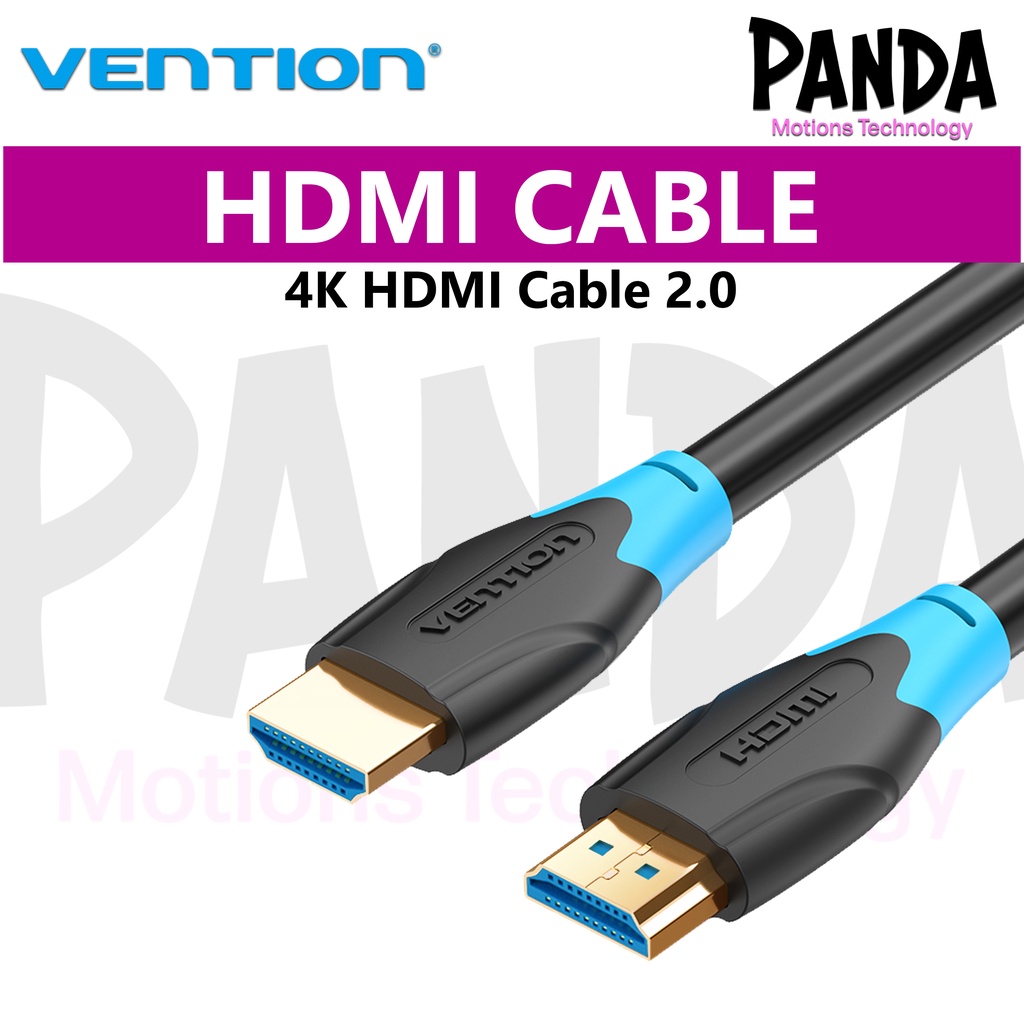 Vention HDMI Cable (1.5M/2M/3M/5M) | Shopee Malaysia