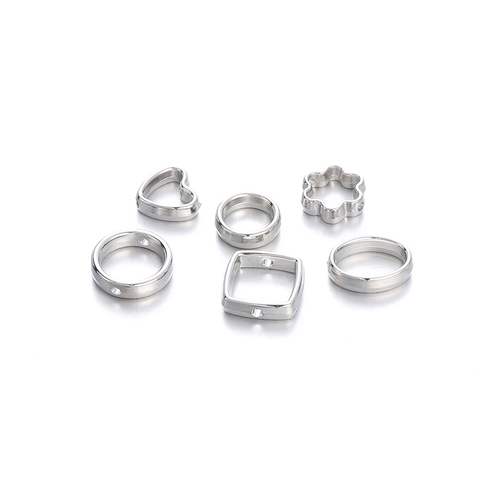 St.kunkka 50pcs Acrylic Bead Frame CCB Material Bead Ring Bead Pendant ...