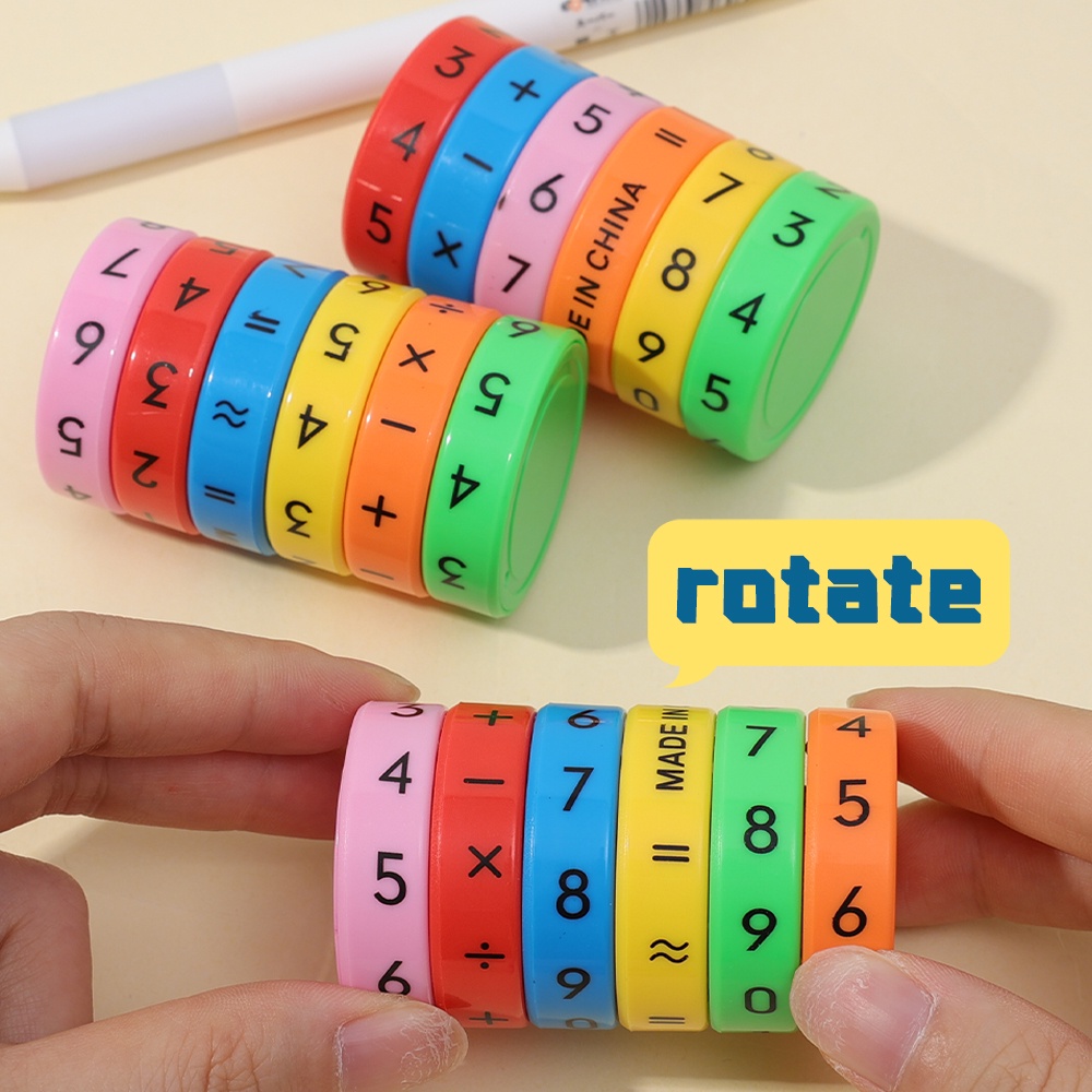 Kids Mathematics Numbers Magic Cube / Children Mathematics Calculate ...