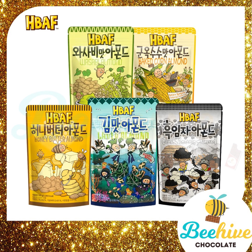 HBAF / Toms Honey Butter And Friends Almond Nuts Assorted Flavors 190g / 210g | Shopee Malaysia