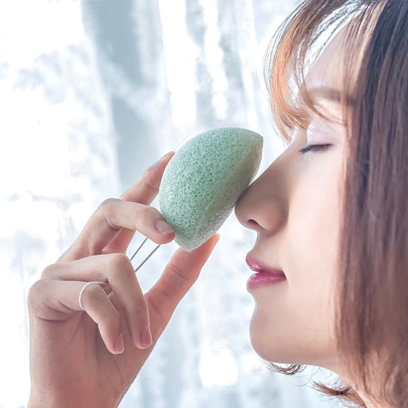 Face Washing Cleansing Sponge Natural Konjac Facial Puff Face Care ...