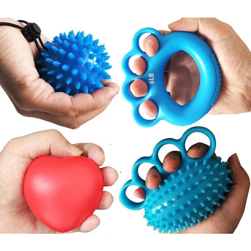 【Ready Stock】Hand Grip TPR Ball Finger Practice Exercise Muscle Power ...
