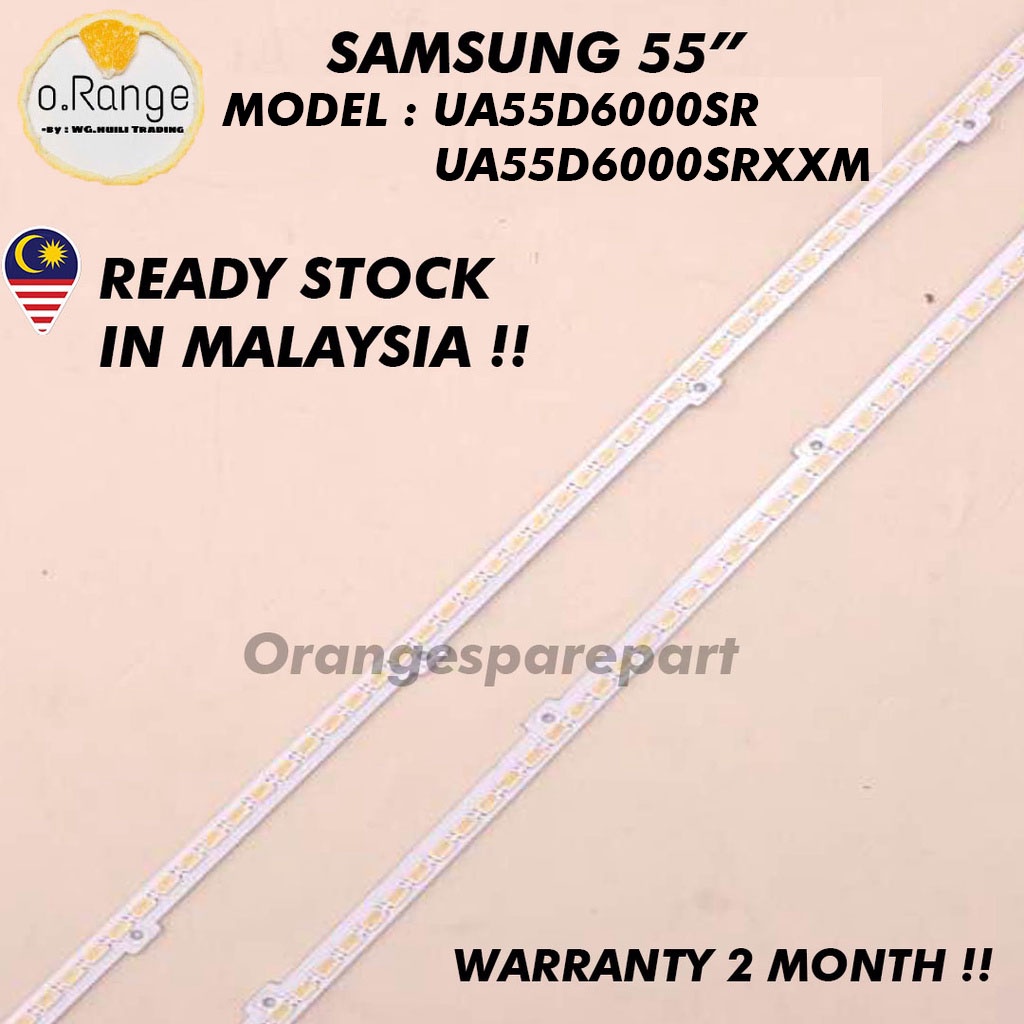 UA55D6000SR UA55D6000SRXXM SAMSUNG 55" LED TV BACKLIGHT(LAMPU TV ...