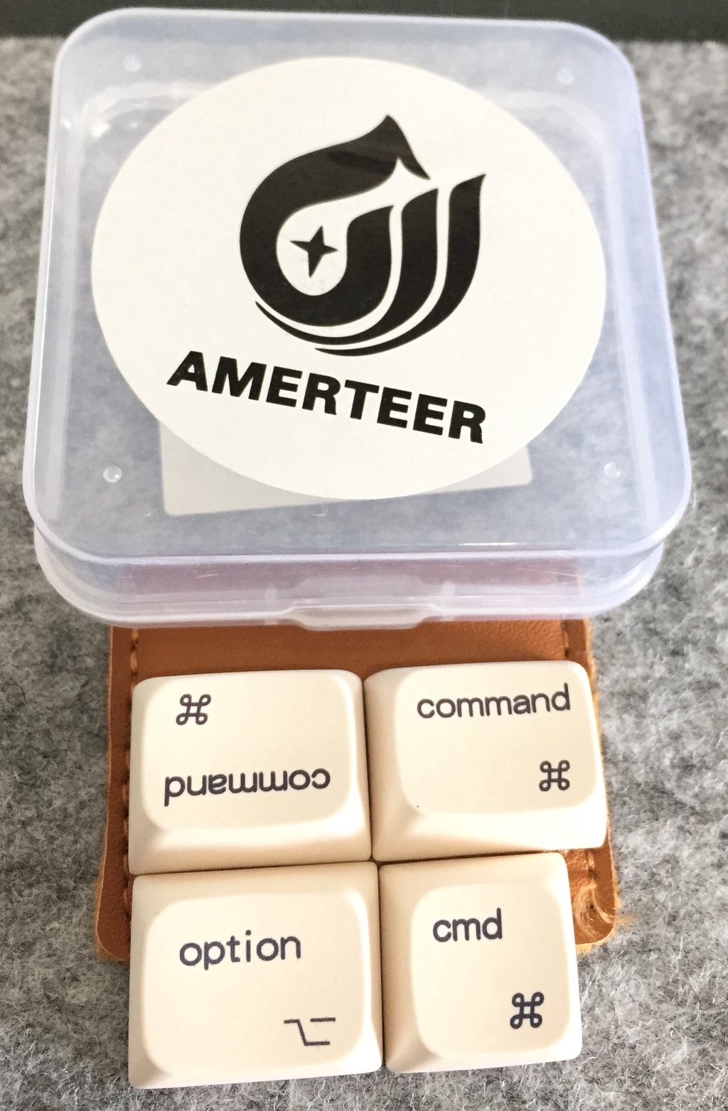 For Mac 4 Keys Keycap Set XDA/MDA Profile PBT Dye-Sub For Mechanical ...