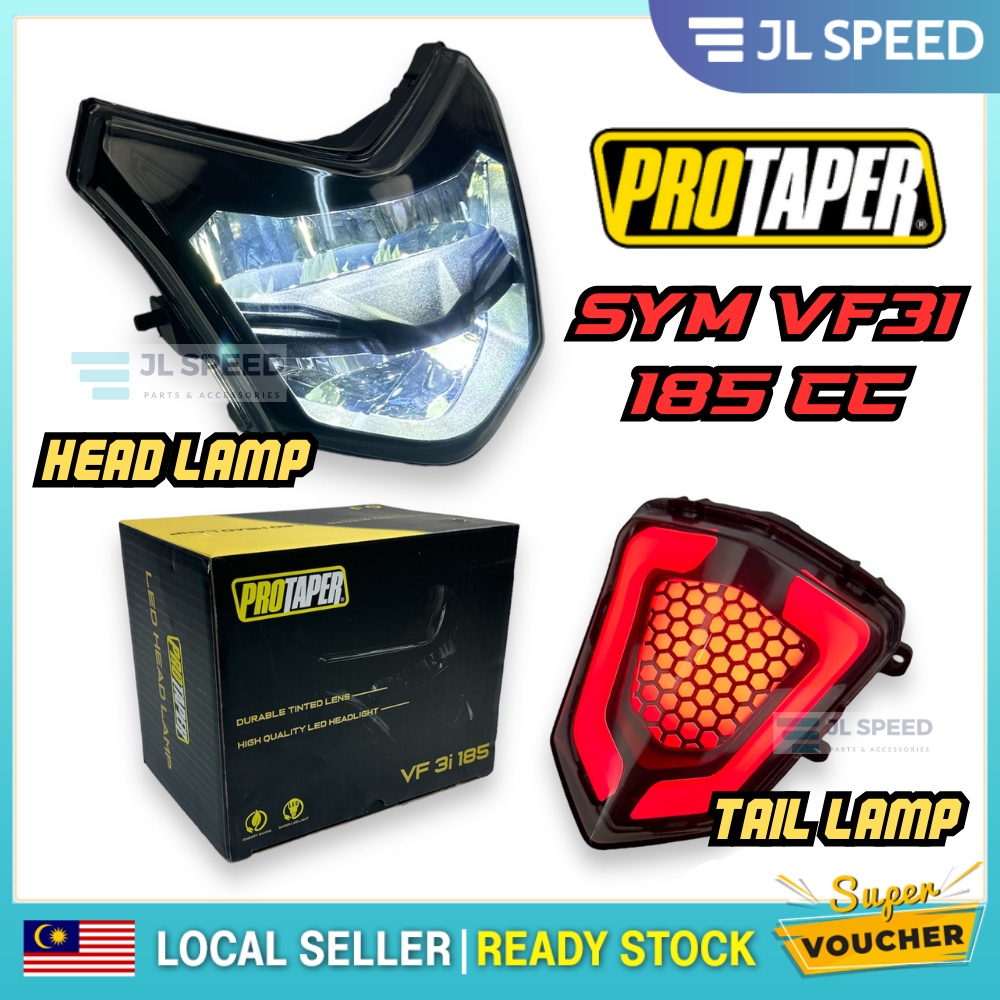 PROTAPER SYM VF3I 185 VF3 185 LED HEAD LAMP HEAD LIGHT LAMPU DEPAN ...