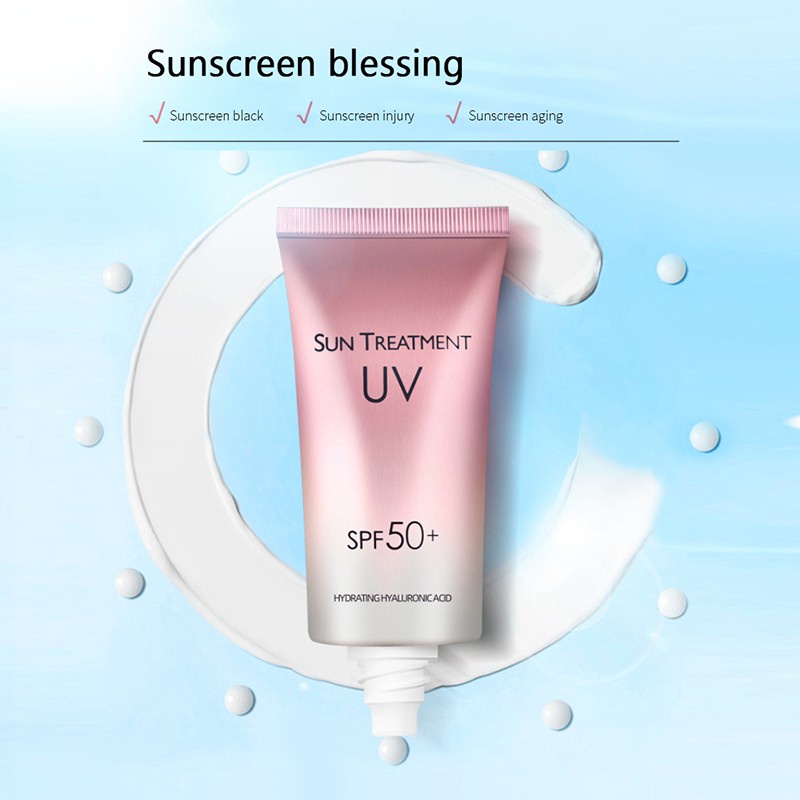 SPF50+ PA+ Beauty Product UV Sun Treatment Intensive Tinted Mineral Spf 50+ Uv Sunblock ...
