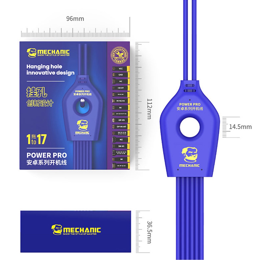 MECHANIC Android Power Supply Test Cable Mobile Boot Line Power Pro 1 ...