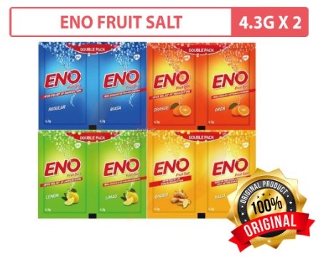 ENO POWDER - EFFEREVESCENT 2X4.3G | Shopee Malaysia