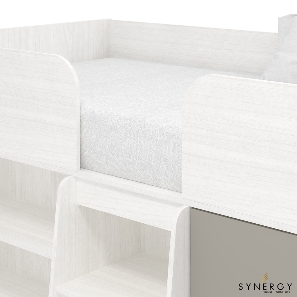 Synergy House Ted Cabin Bed | Kid Bedframe with Multifunction and ...
