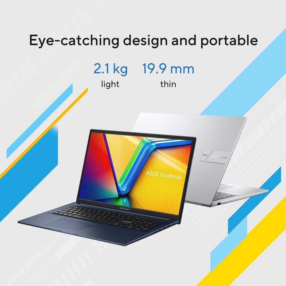 ASUS VIVOBOOK 17 (A1704VA) i7-1355U/8GB/512GB SSD/17.3" FHD, 60Hz/UHD ...
