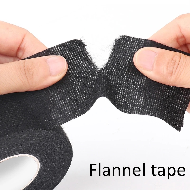 Heat-resistant Adhesive Cloth Fabric Tape / Car Cable Tape Harness ...