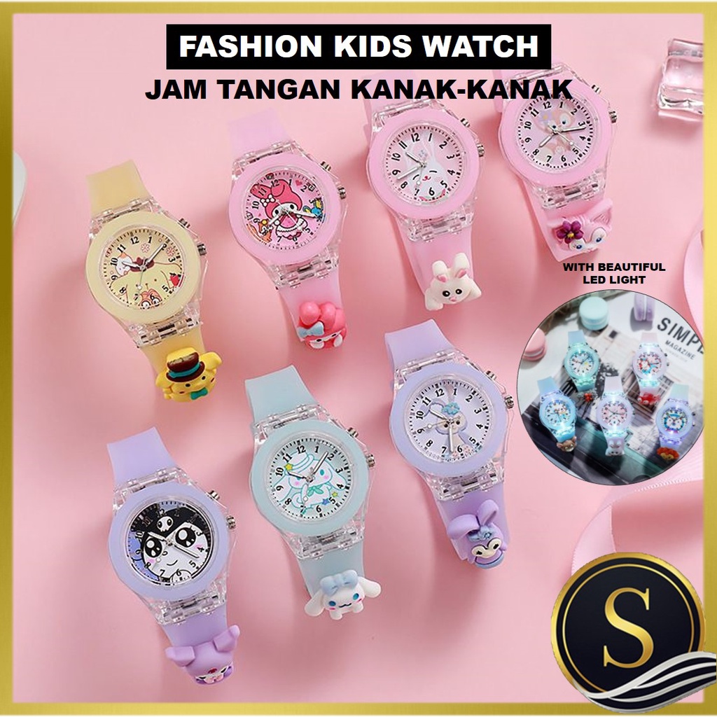 Kids Watch With Light Children's Watch Boy Watch with Digital Light ...