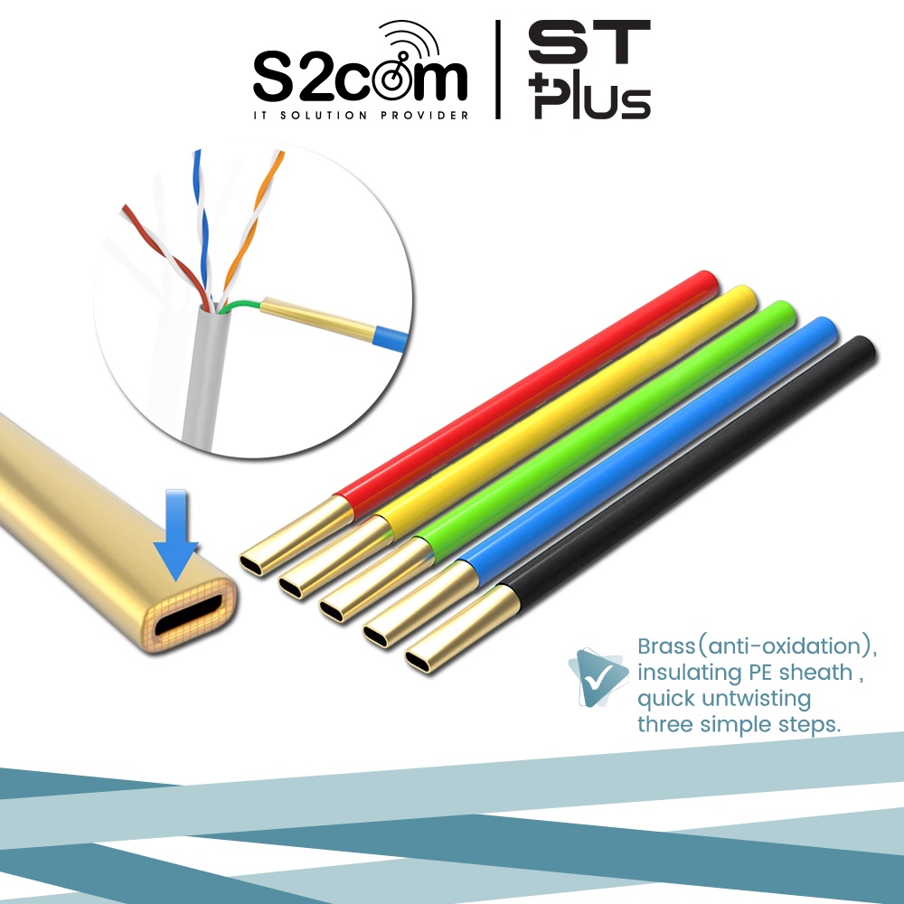 Network Cable Loosener For Cat5 Cat6 Separator Twisted Wire Core Tool ...