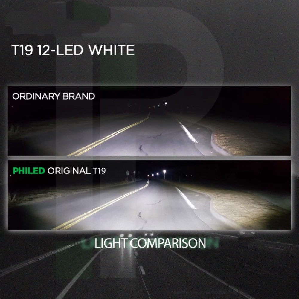 T19 V2 LED HEADLIGHT 12V HI-LOW FOR WAVE XRM SHOGUN RAIDER MIO BEAT etc ...