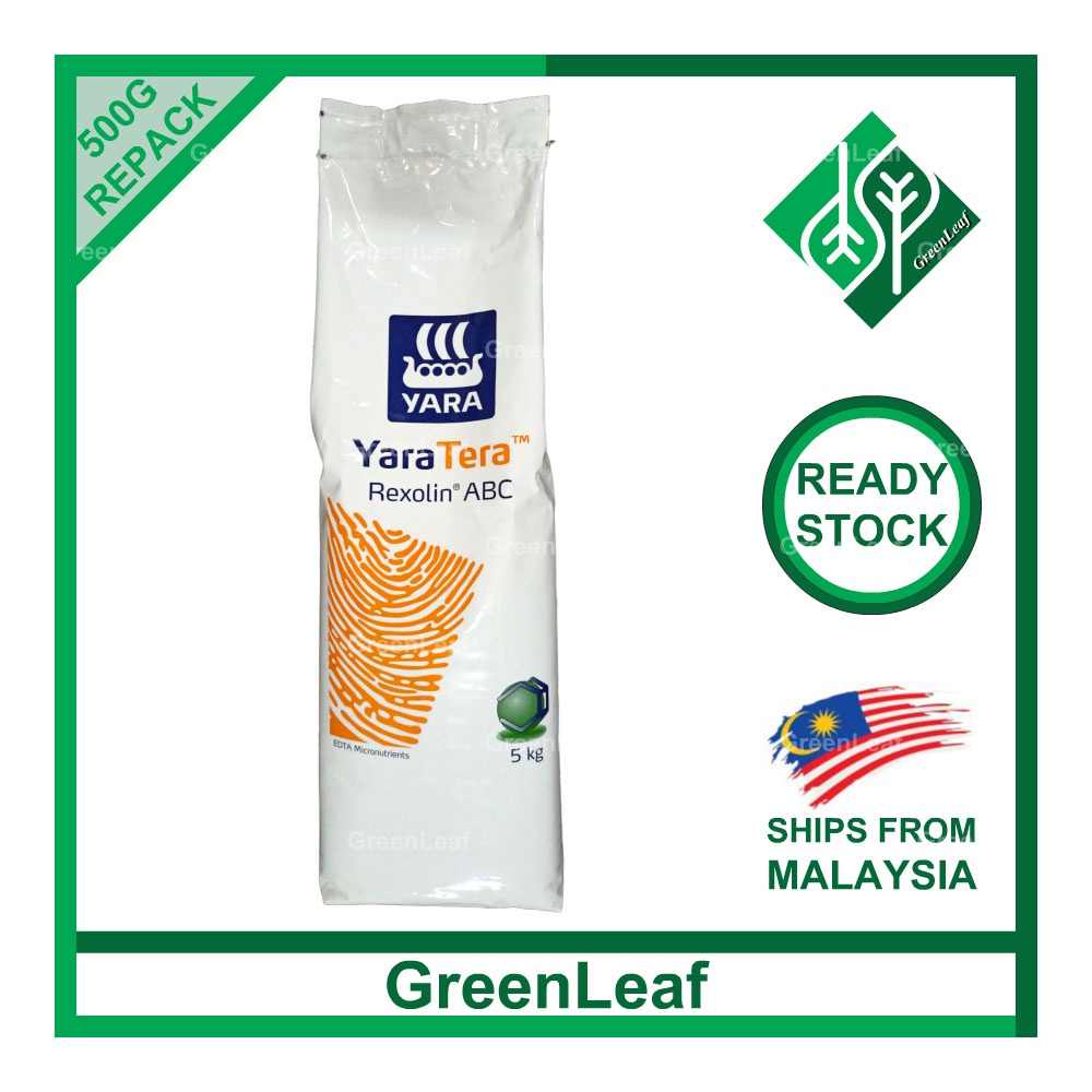 [REPACK] 500G YaraTera Rexolin ABC Micro Nutrients Trace Elements ...