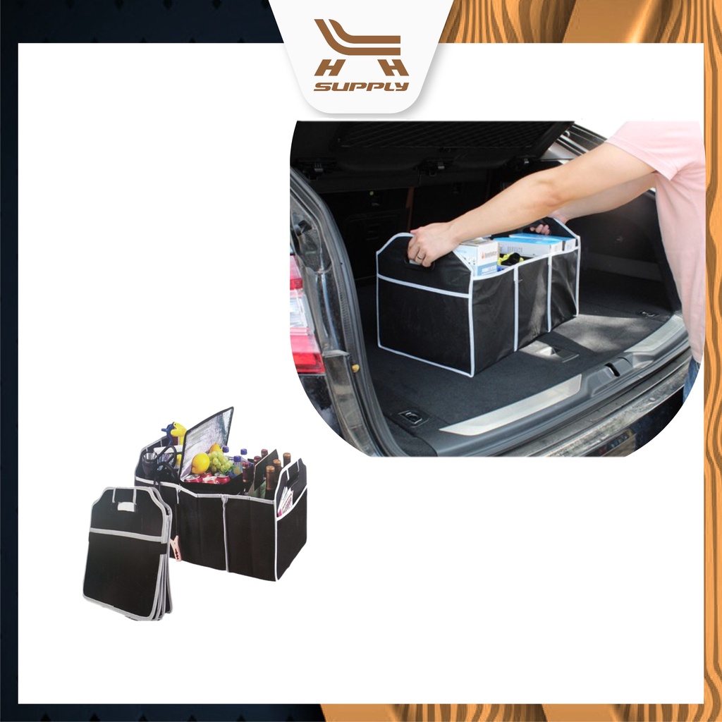 LH Car Multi-Function Foldable Storage Bag Car Storage Box Car Boot ...