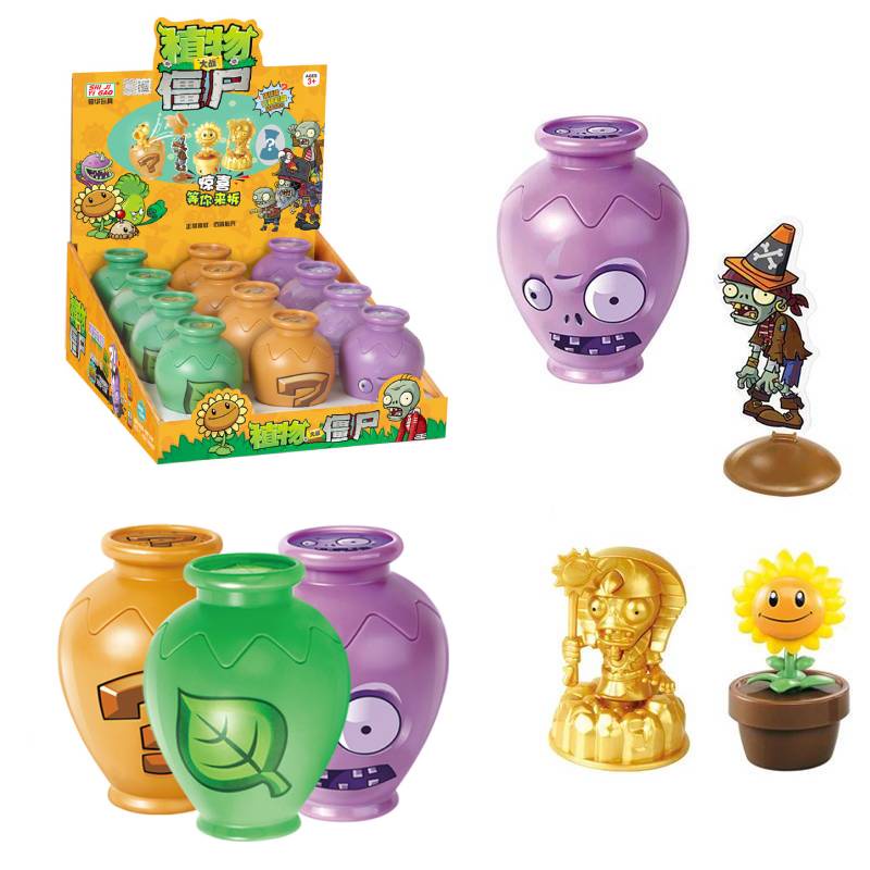 Zombies Vs. Plant Collectible Blind Box Get The Set! Whole | Shopee ...