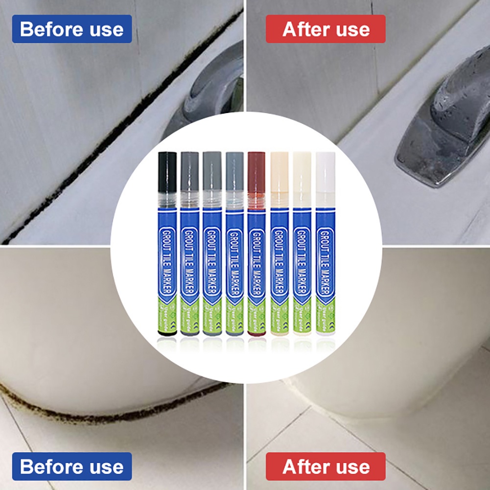 Tile Paint Marker Waterproof Grout Stain Marker Great for Wall Floor ...