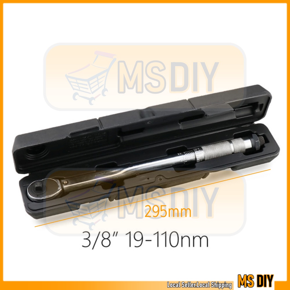 1/4 3/8 1/2 Inch Micrometer Adjustable Torque Wrench Spanner Spanar ...