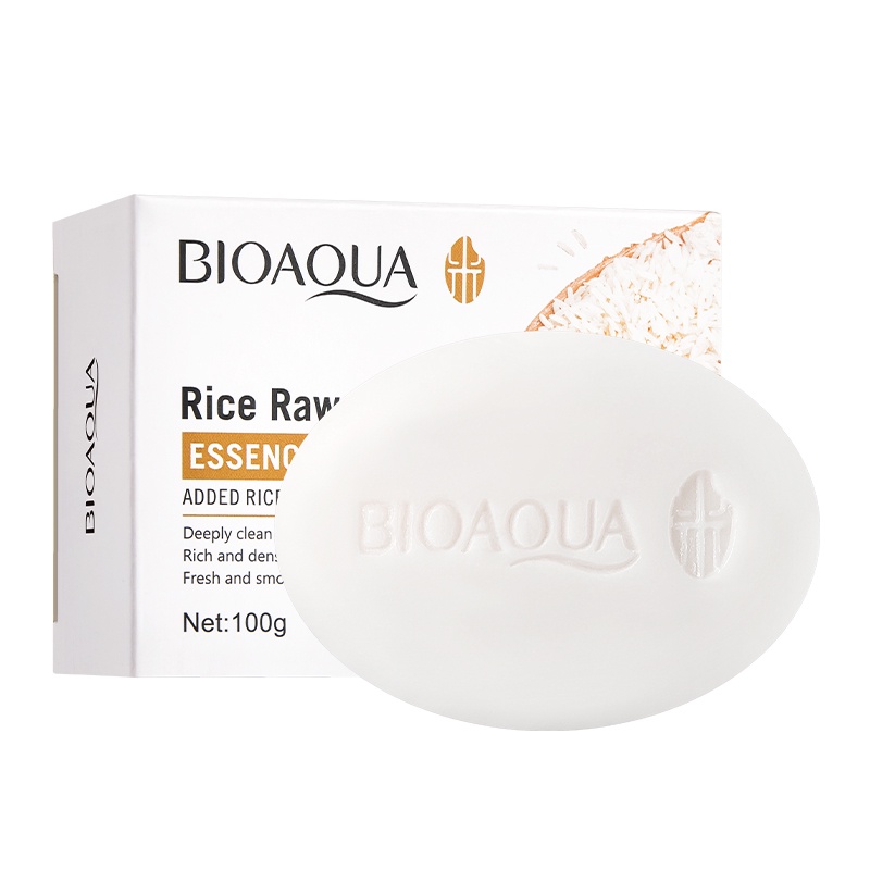 BIOAQUA Rice Raw Pulp Essence Soap Moisturizing Hydrating Skin ...