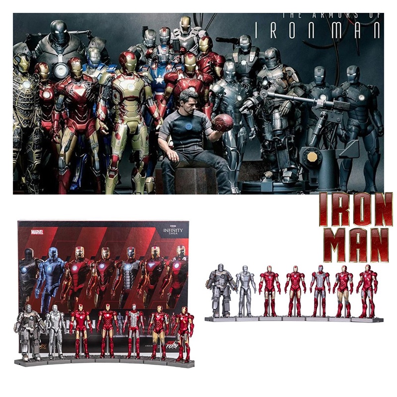 Iron Limited Edition Man Mk1mk2mk3mk4mk5mk6mk7 10cm Collectible Figure ...
