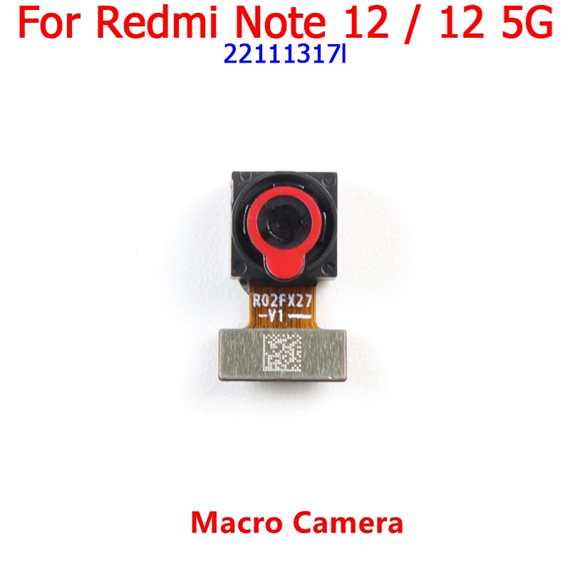 Original Front Back Camera For Xiaomi Redmi Note 12 Pro / 12 Pro+ ...