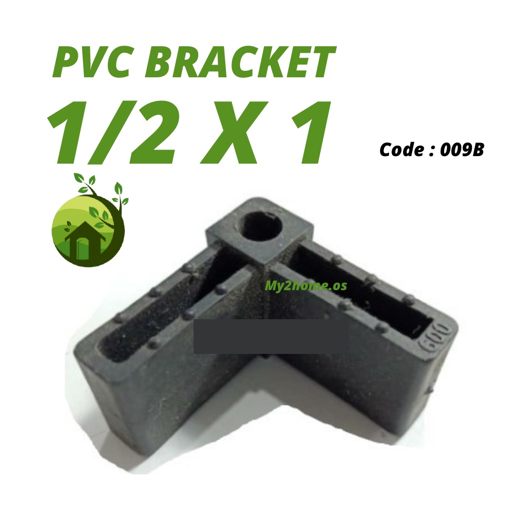 aluminum 1/2 x 1 two way PVC Outer Corner Hollow Bracket Code 009 / Sub ...
