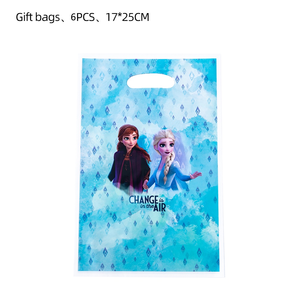 20pcs Princess Theme Favors Wrapping Bag Frozen Princess Loot Bag Kid ...
