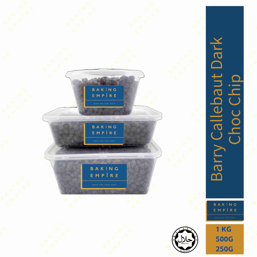 Barry Callebaut Dark Choc Chip 1Kg/ 500g / 250g | Shopee Malaysia