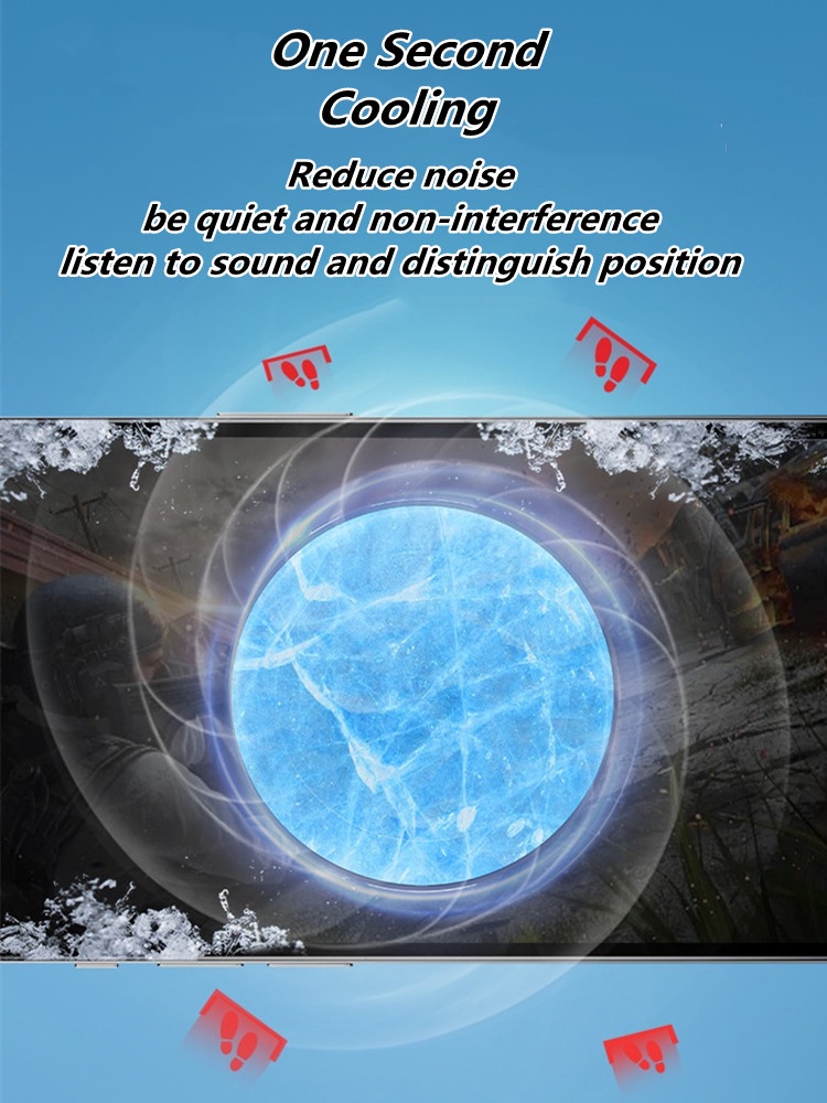 New SL10 Mobile Phone Semiconductor Radiator Mobile Cooler Cooling Fan ...