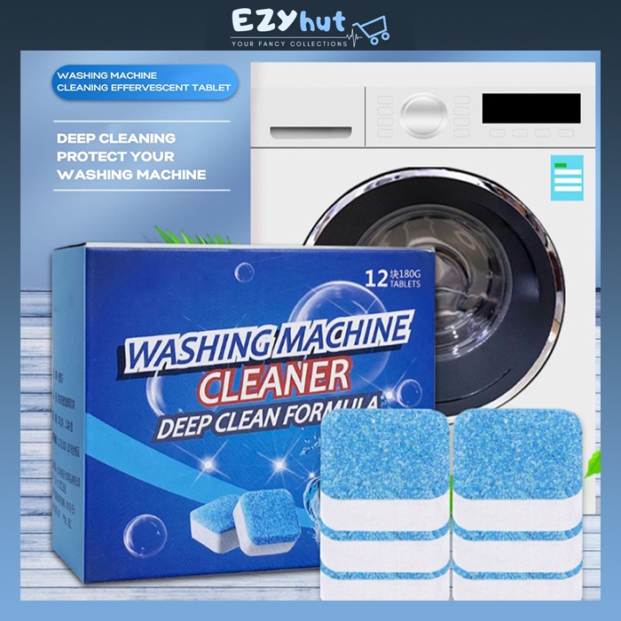 12pcs Washing Machine Cleaner Deep Cleaning Washing Machine Cleaning ...