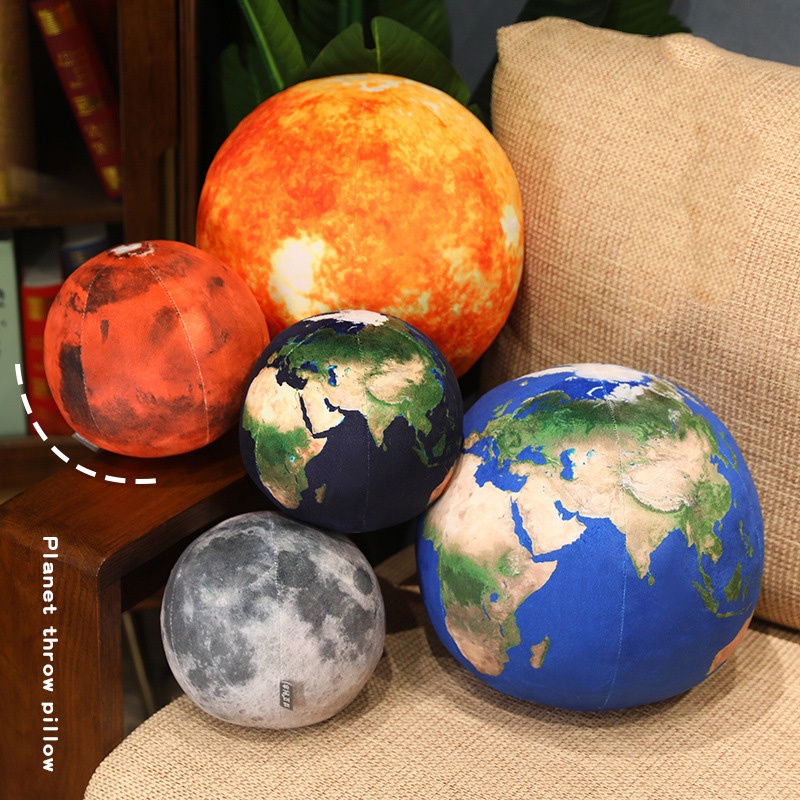 Planetary Plush Toys Solar System Planet Plush Toy Simulation Earth ...