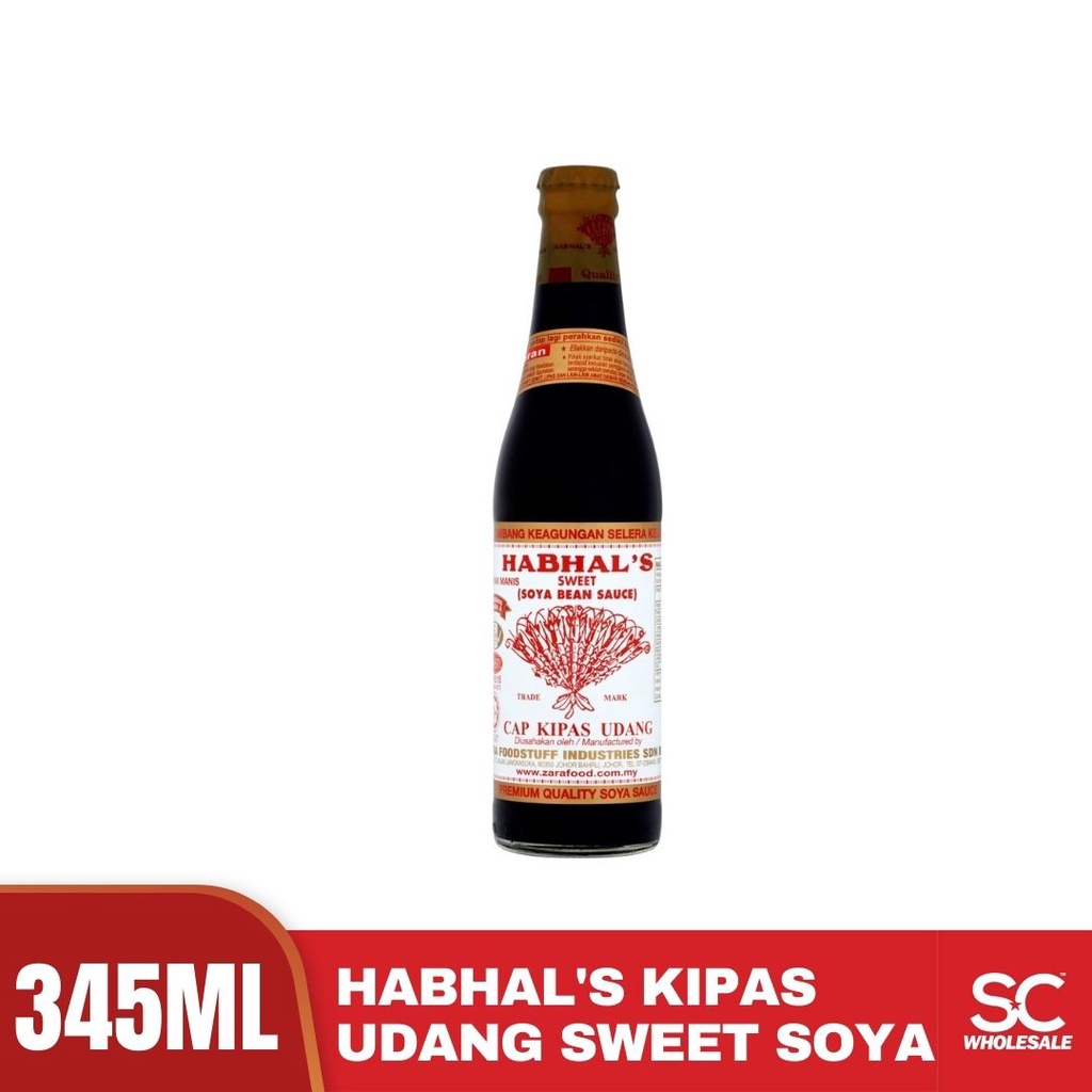 Habhal's Cap Kipas Udang Sweet Soya Bean Sauce 345ml | Shopee Malaysia