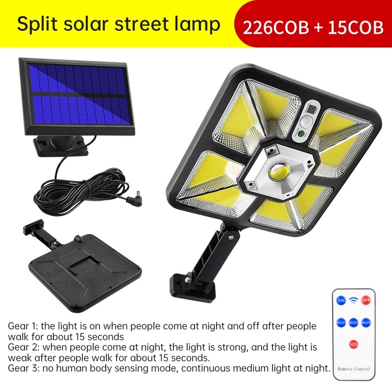 ICON Solar Light Outdoor Lamp Sensor Wall Human Lnduction Street Lights ...