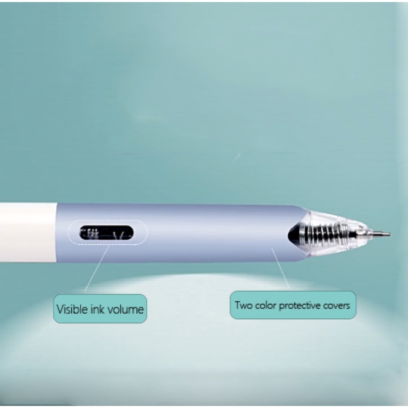 1Pc Large Capacity Visible Ink Tank 0.5mm ST Pen Tip for Smooth Clear ...