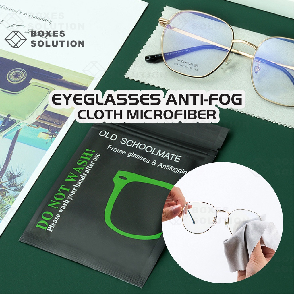 VBS READY STOCK #Anti-Fog Glasses Wipes / Antifog Lens Eyeglass ...