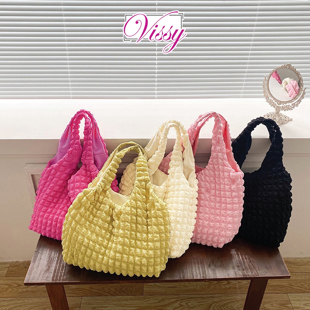 Vissy Tenderness & Romance Shoulder Handbag 0669# - 5 Colors | Shopee ...