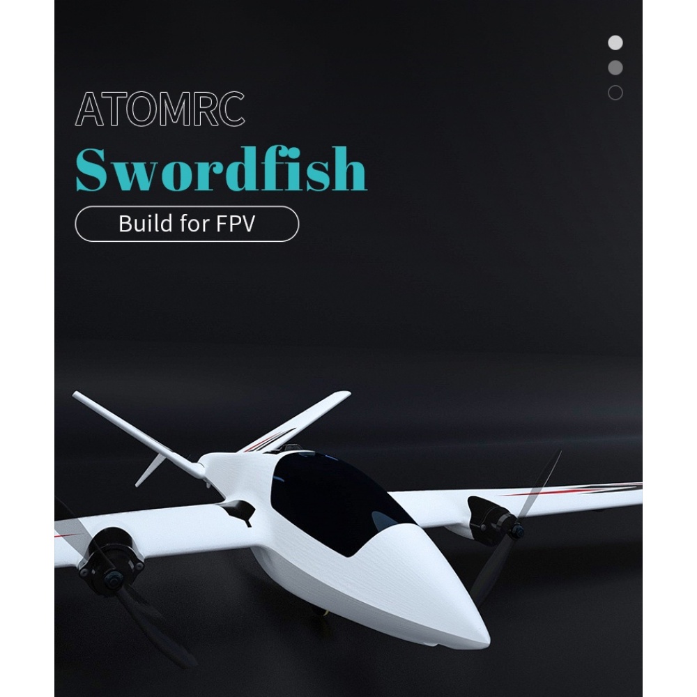 ATOMRC Swordfish V1.1 1200mm Fixed Wing Wingspan FPV Aircraft Airplane ...