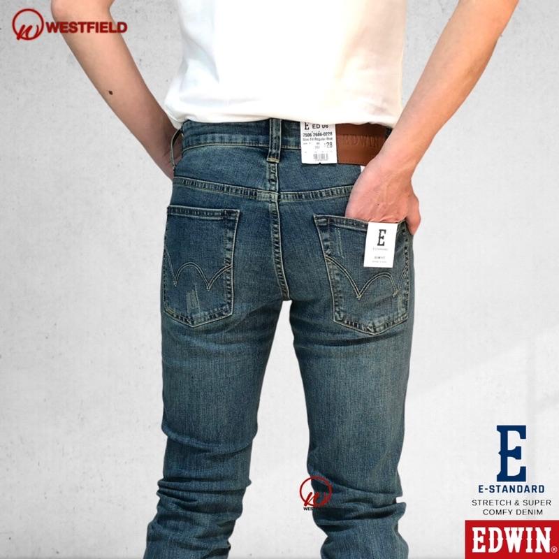 🔥New Arrivals🔥 EDWIN® E-Standard® Men’s 506 Ripped Slim Fit Jeans ( 7505 2686 ) | Shopee Malaysia