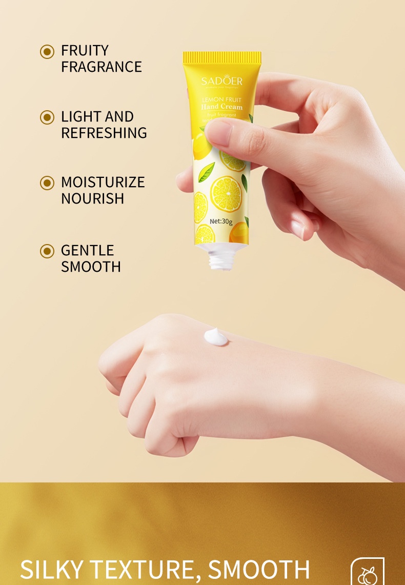 5pcs/set Fruit Hand Creams Set Whitening Moisturizing Hydrating ...